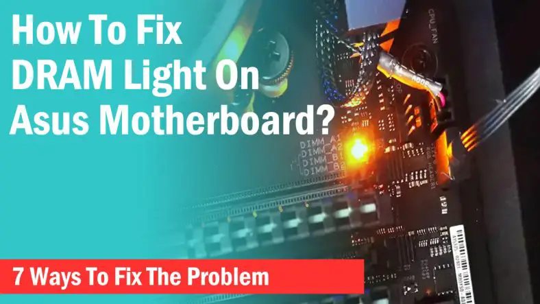 Fix Asus Motherboard Red Light Problem In 8 Ways - Xtremegaminerd