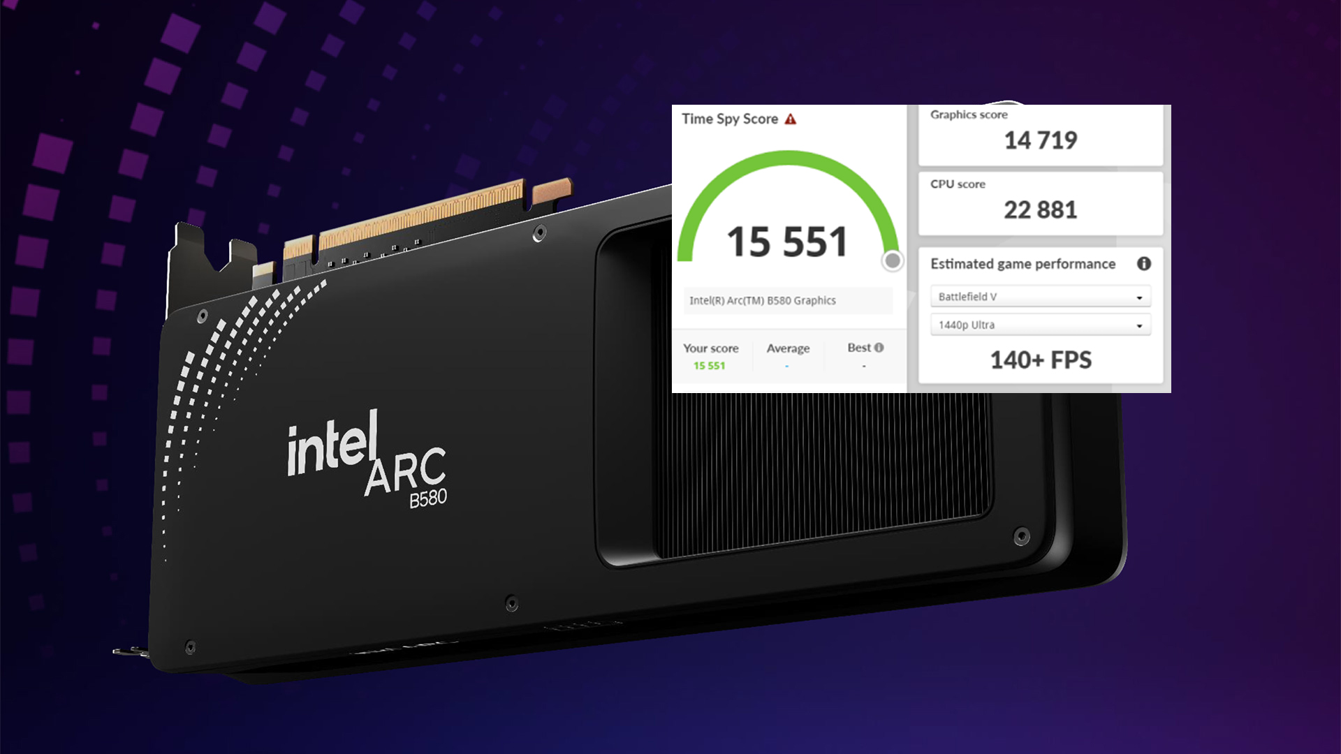 Intel Arc B580 Dominates Time Spy, Leaving RTX 4060 and RX 7600 Behind ...